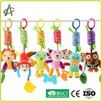 China 21*10cm Crib Safe Stuffed Animals , EN71 Baby Hanging Rattle Toys for sale