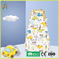China Multicolor Baby Sleeping Bag 2 Tog , SNAS Baby Snuggle Sack for sale