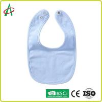 China Adjustable Snap Muslin Baby Bibs , 22x24cm Waterproof Bibs For Babies for sale