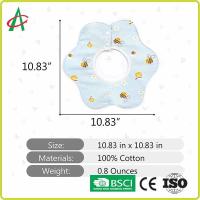 China BPA Free Newborn Baby Bibs Comfortable Cotton 360 Degree Rotation for sale