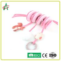China Bright Color CE / BSCI Spiral Pram Stuffed Animal Toy For Baby for sale