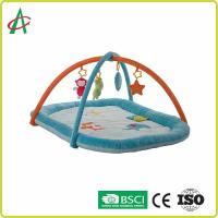 China 100% Polyester Washable Portable Baby Activity Play Gym Mat Infant Toddlers for sale