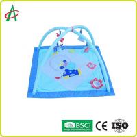 China 100% Polyester Washable Portable Baby Activity Play Gym Mat Infant Toddlers for sale