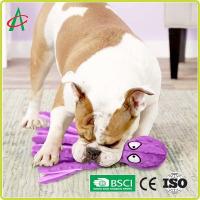 China Custom Octopus Durable Indestructible Plush Dog Toys With Squeakers for sale