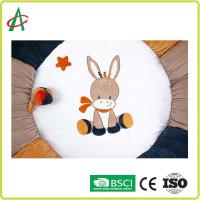 China AZO Free bOA fabric Baby Gym Play Mat With Mini Plush Animal Toys for sale