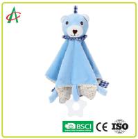 China Washable 20.5x25CM Baby Comfort Blanket Toy CE/BSCI Certificate for sale