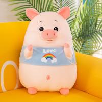 China OEM Washable 20in Cute Pig Plush Toy Pillows For Girls for sale