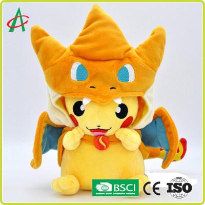 China CPSIA Super Soft PP Cotton Filled Pikachu Action Figures for sale