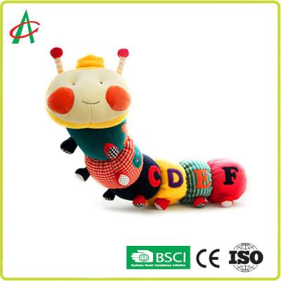 China Multifunctional Caterpillar Plush Toy 70cm For Baby Comfort for sale