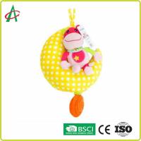 China EN71 No Irritation Hanging Moon And Star Baby Plush Toys for sale