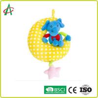 China EN71 No Irritation Hanging Moon And Star Baby Plush Toys for sale