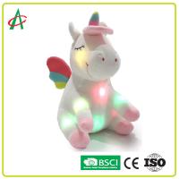 China Music & Light Up Unicorn Soft Plush Toy Stuffed Animal Gift for sale