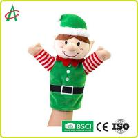 China BSCI Full Handcraft Sewing Plush Hand Puppets For Christmas for sale