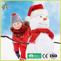 China Anti Allergic Unisex Children Red Velvet Christmas Hats for sale