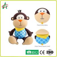 China Kids Adorkable gift Cute Polystyrene Beads Filling Monkey Stuffed Toy for sale