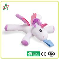 China Washable Pacifier Plush Toy Pacifier Clip CE/BSCI Certificate for sale