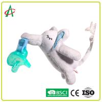 China Washable Pacifier Plush Toy Pacifier Clip CE/BSCI Certificate for sale