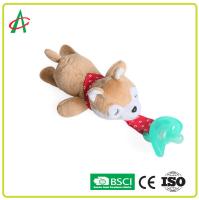 China Washable Pacifier Plush Toy Pacifier Clip CE/BSCI Certificate for sale
