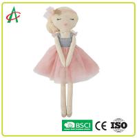 China BSCI EN71 PP Cotton Stuffed Plush Doll In Ballet Dress for sale