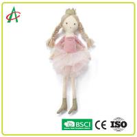 China BSCI EN71 PP Cotton Stuffed Plush Doll In Ballet Dress for sale
