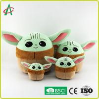 China 10 13 20 26cm Height PP Cotton Stuffing Yoda Plush Toy For Kids for sale