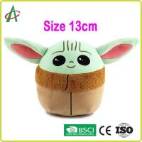 China 10 13 20 26cm Height PP Cotton Stuffing Yoda Plush Toy For Kids for sale