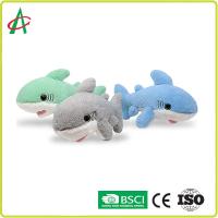 China CPSIA Bisphenol A Free 3 Colors Plush Shark Toy for sale