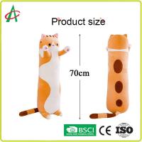 China OEM ODM House Decoration Plush Cartoon Cat Pillow 70cm for sale