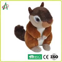 China AZO Free Washable 8'' Chipmunk Plush Toy For Kids And Adults for sale
