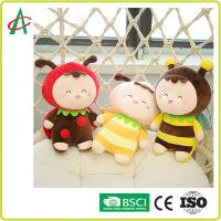 China Polypropylene Plush Filling Polyester Fabric Bee Plush Toy for sale