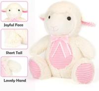 China No Irritation 20cm PP Cotton PV Velvet Sheep Plush Toy for sale