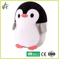 China Long Pile Fur Stuffed Penguin Toy BSCI Certified for sale