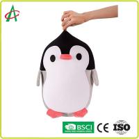 China Long Pile Fur Stuffed Penguin Toy BSCI Certified for sale