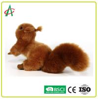 China Angelber Squirrel Stuffed Toy 20CM With Furry Tail for sale