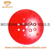 China 250mm PCD Grinding Plates for Floor Epoxy Surface Coating Removal for sale