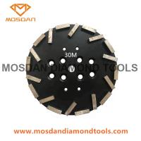 China 10 Inch Blastrac Shield Diamond Plates for Concrete Grinding with 20 Bars for sale