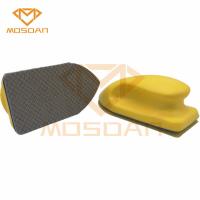 China Mosdan Electroplated Hand Corner Polishing Pads for Concrete Microcement Floor Edge for sale