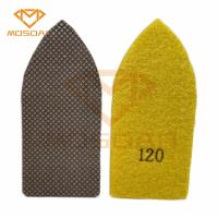 China Electroplated Grinding Sanding Disc Pads for Concrete Stone Corner Edge for sale