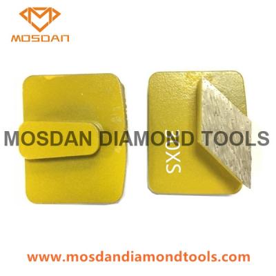 China Single Rhombus Metal Grinding Tools with Redi Lock Husqvarna Grinders for sale