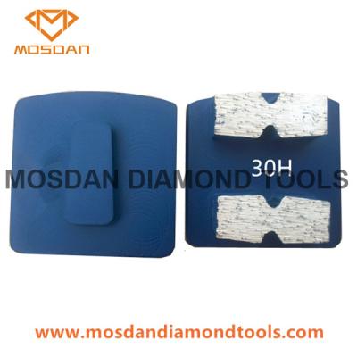 China Husqvarna Redi Lock with Double Key Diamonds Grinding Blades Shoe for sale