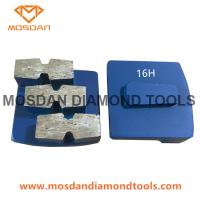 China Redi Lock Triple Key Segments Floor Concrete Grinding Pucks Discs for sale