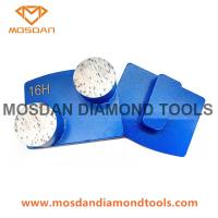 China Husqvarna Redi Lock Grinding Diamond with Double Buttons Shoe for sale
