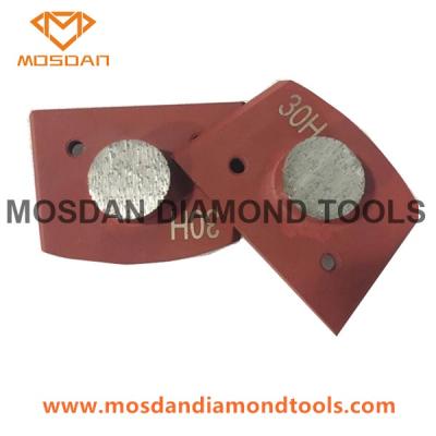 China Fast Change Single Round Diamond Grinding Disk with Thread M6 Holes  for Lavina Grinders for sale