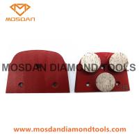 China Lavina Triple Round Dots Diamond Segment for X Series Grinder for sale
