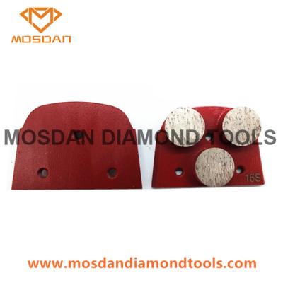 China Lavina Triple Round Dots Diamond Segment for X Series Grinder for sale