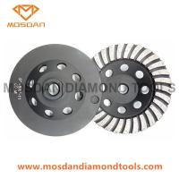 China 5 Inch Granite Marble Turbo Cup Wheel for Edge Grinding for sale
