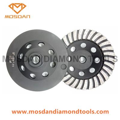 China 5 Inch Granite Marble Turbo Cup Wheel for Edge Grinding for sale