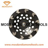 China Diamond Arrow Seg Cup Wheel for Concrete Grinding for sale