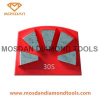 China Fast Change 5 Triangles Segments for Lavina Concrete Grinding Systems for sale