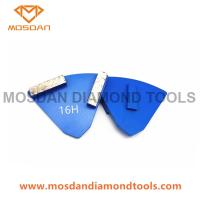 China Scanmaskin Redi Lock Triangle Double Bars Grinding Disk for Concrete for sale